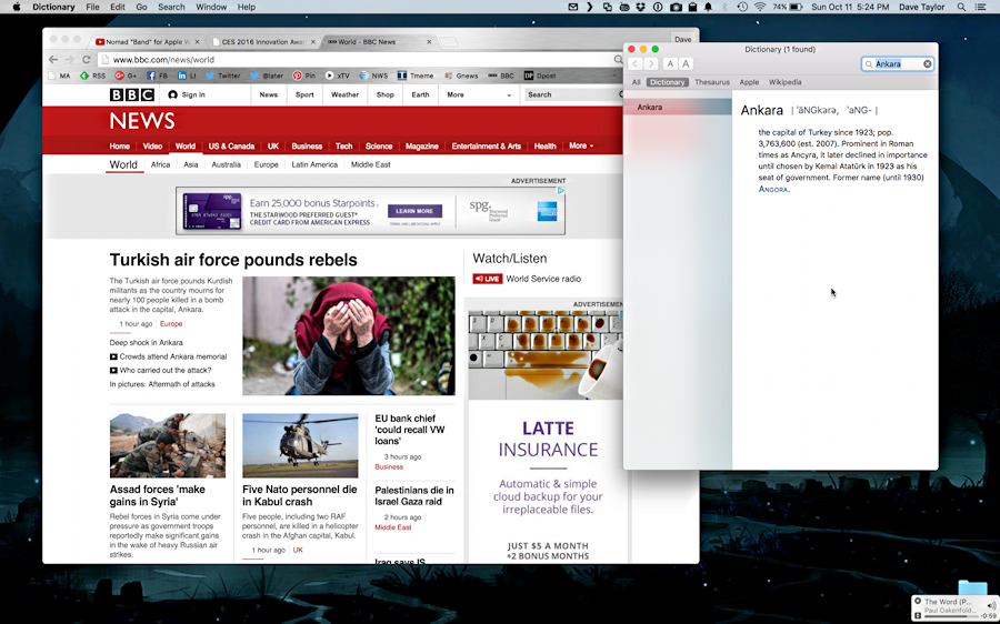 How do I get Split View to work on Mac OS X El Capitan?