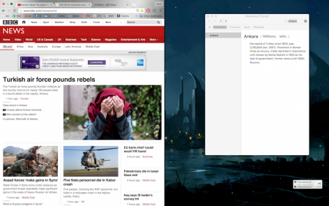 How do I get Split View to work on Mac OS X El Capitan?