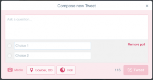 How to create a Twitter poll? from Ask Dave Taylor