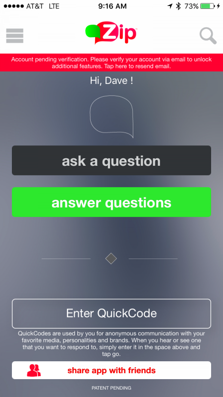 Review: Zip – The iPhone Question Answer App