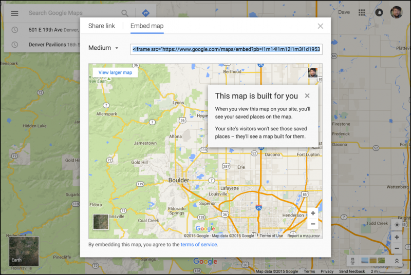 How to Embed a Live Google Map on your Web Page?