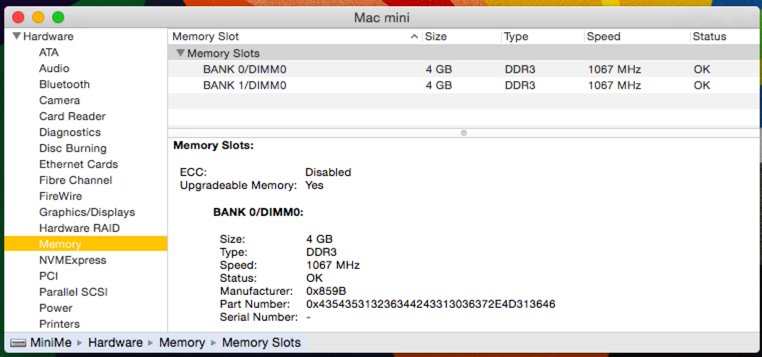 How to figure out what kind of RAM memory is installed?