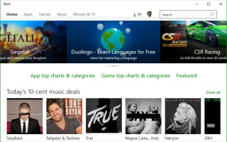 What’s the number in Microsoft Store mean?