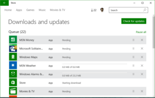What’s the number in Microsoft Store mean?