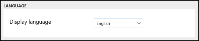 Change Bing region to Saudi Arabia but use English?
