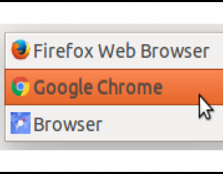 Change default Web browser in Ubuntu Linux?