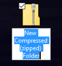 Create a ZIP archive in Windows 10?