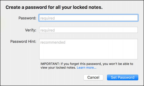 How do I lock Notes on my Mac and iPhone?
