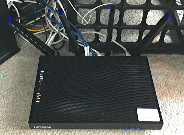 The Netgear Nighthawk X8 Smart Wifi Router from BestBuy