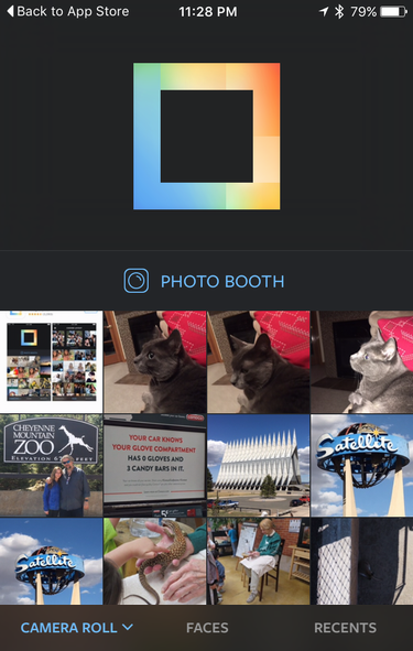 How do I make an Instagram collage photo?