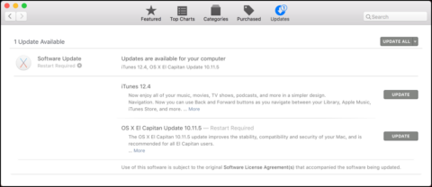 How do I update my MacBook Mac OS X?