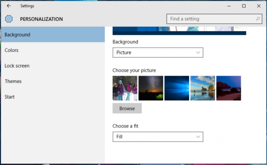 Set a Photo as my Windows 10 Desktop Wallpaper?