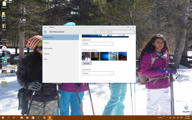 Set a Photo as my Windows 10 Desktop Wallpaper?