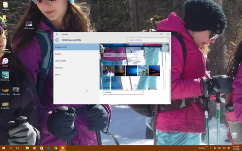 Set a Photo as my Windows 10 Desktop Wallpaper?