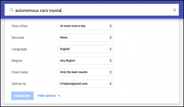 How do I cancel a Google Alert?