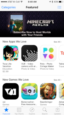 What are iPhone App Store updates?