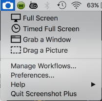 Use a different screen capture app on my Mac?