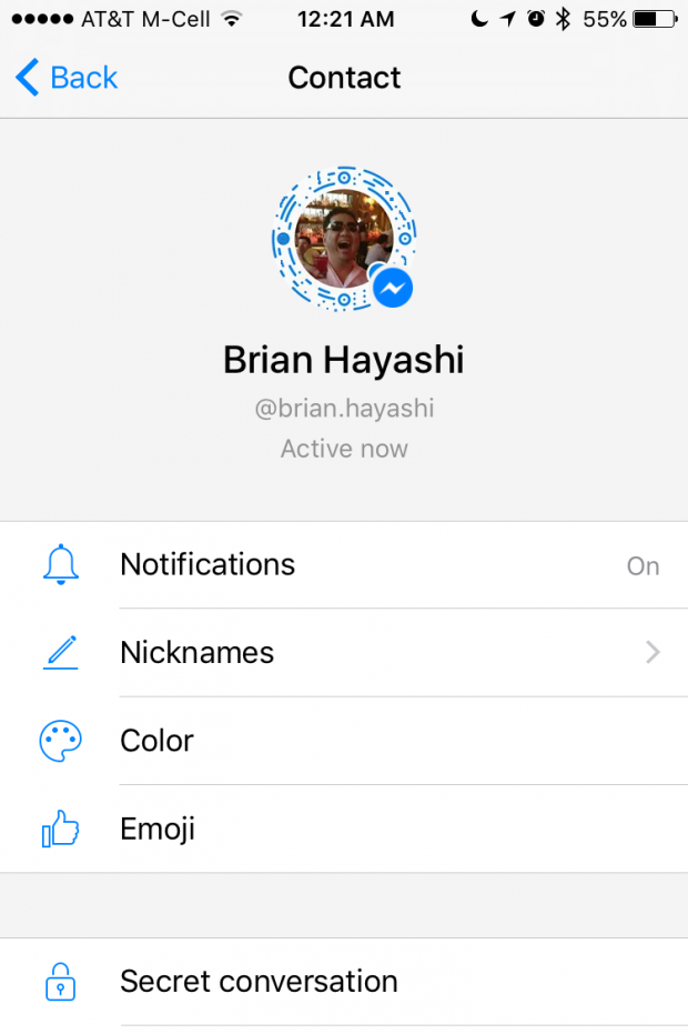 How to use Facebook Secret Conversations?