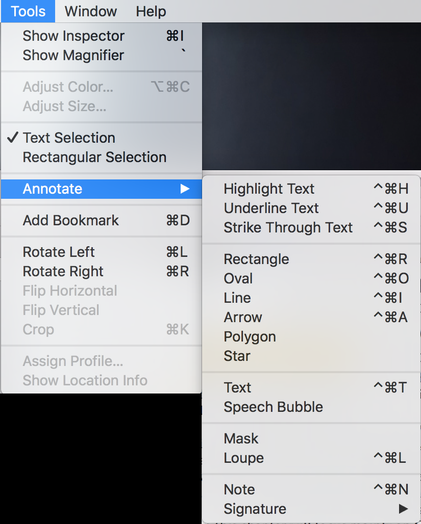 Reviewing PDF documents with Mac Preview?