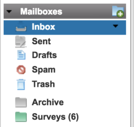 Create Email Folders in Comcast Xfinity Webmail?