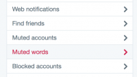 How do I Mute Words on Twitter?
