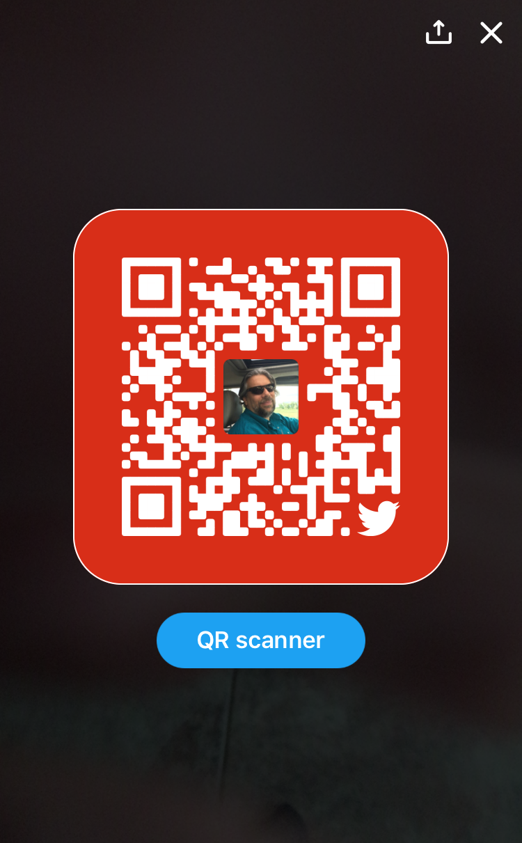 How do I create a Twitter QR Code?