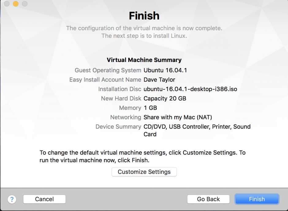 How Do I Install Ubuntu Linux In Vmware Fusion