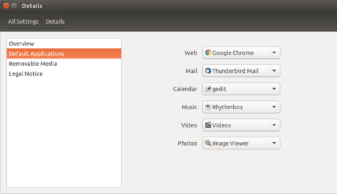 Change default Web browser in Ubuntu Linux?