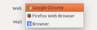 Change default Web browser in Ubuntu Linux?