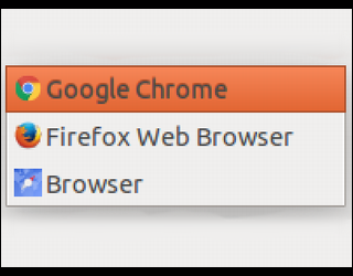 Change default Web browser in Ubuntu Linux?