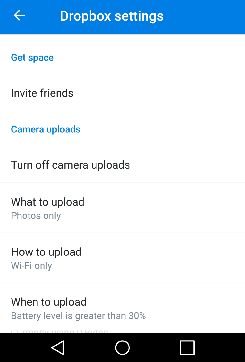 How to have DropBox auto-upload photos on my phone?