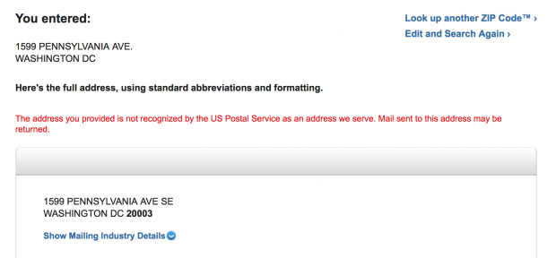 Is there a way to confirm a street address?