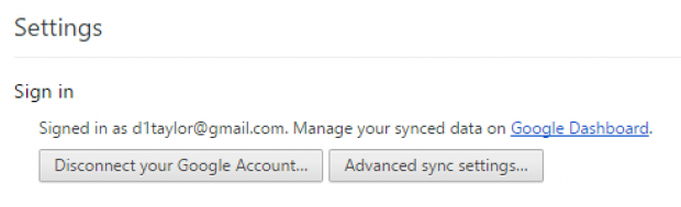 Fix Broken Google Chrome Web Browser Sync?