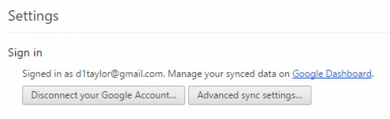 Fix Broken Google Chrome Web Browser Sync?