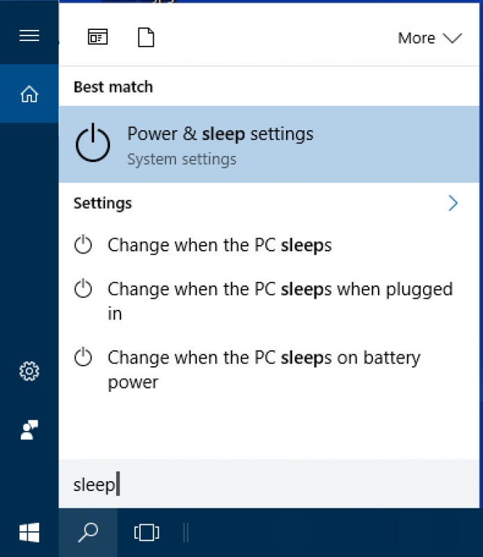 Manage your Windows 10 Sleep Modes?