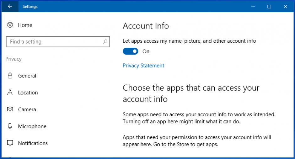 What Win10 Apps can Access my Contacts?