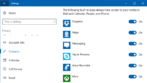 What Win10 Apps can Access my Contacts?