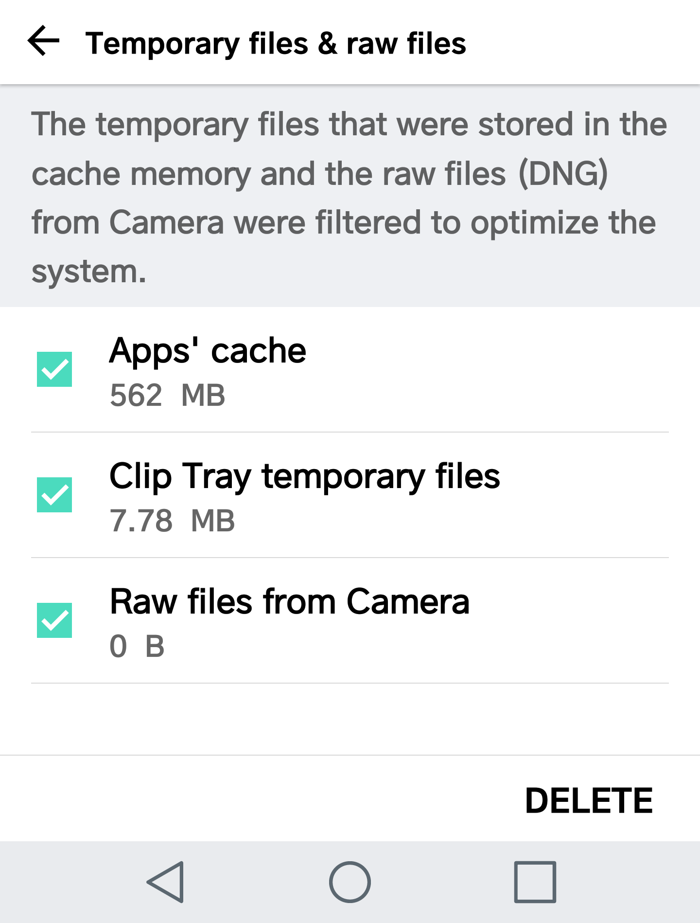 Smart Cleaning Helps Free Up Space on your Android Phone