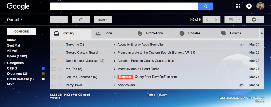 Add Preview Snippets to Google Gmail?