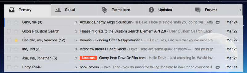 Add Preview Snippets to Google Gmail?