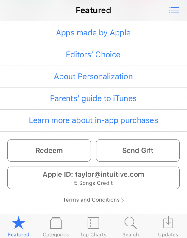 How do I use an iTunes app download code?