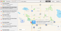 Find Nearby Stores with Apple Maps?