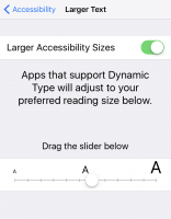 Make Text Bigger on an iPhone?