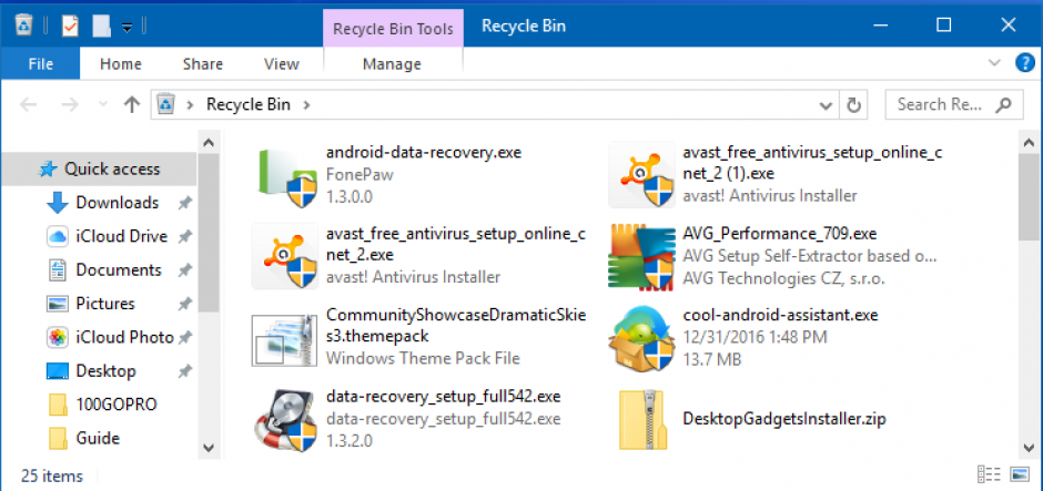 How can I recover / undelete files in Windows 10?