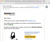 Why is my Amazon Reward Not Working?