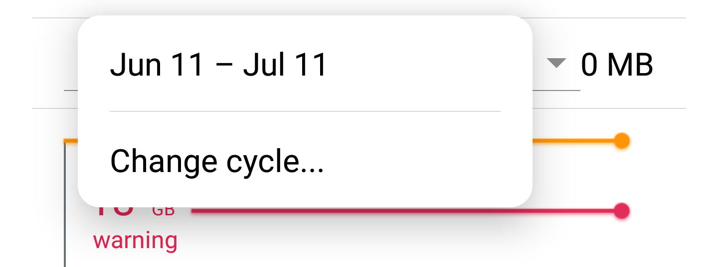 How Can I Manage Cellular Data Usage in Android?