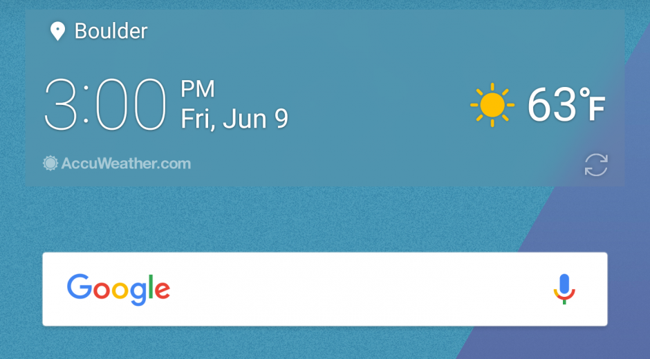 Automatically Update Android Weather Forecasts?