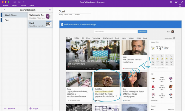 Annotate Web Pages with OneNote?