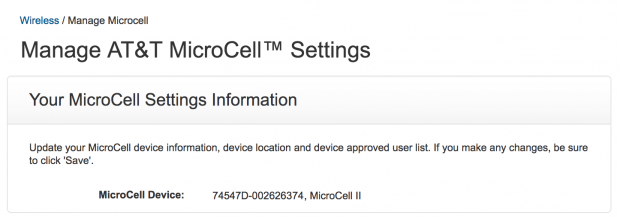 Add Users to AT&T Microcell Wireless Network Extender?