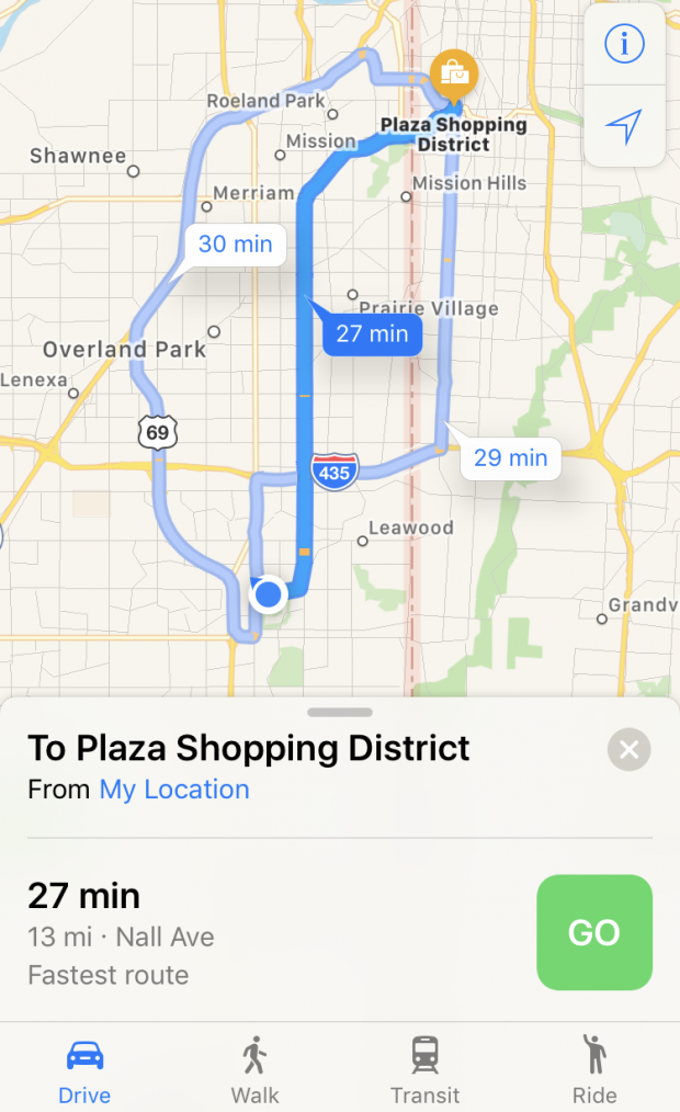 Send an Apple Maps location to my iPhone?